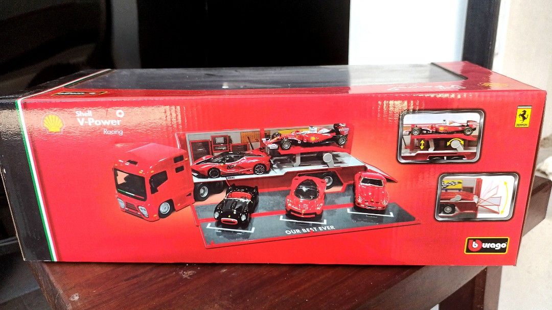Ferrari Hauler Truck - Shell x Ferrari, Hobbies & Toys, Toys & Games on ...