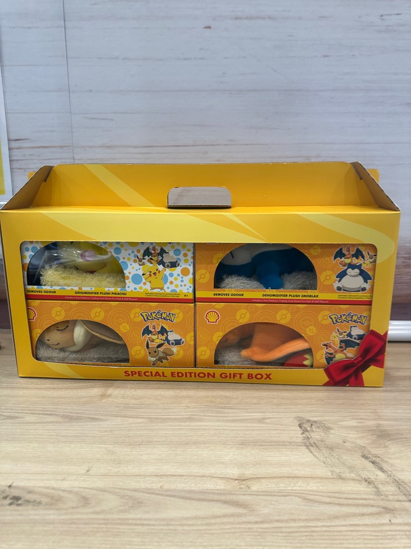 Shell x Pokemon Dehumidifier Plushies, Hobbies & Toys, Toys & Games on ...