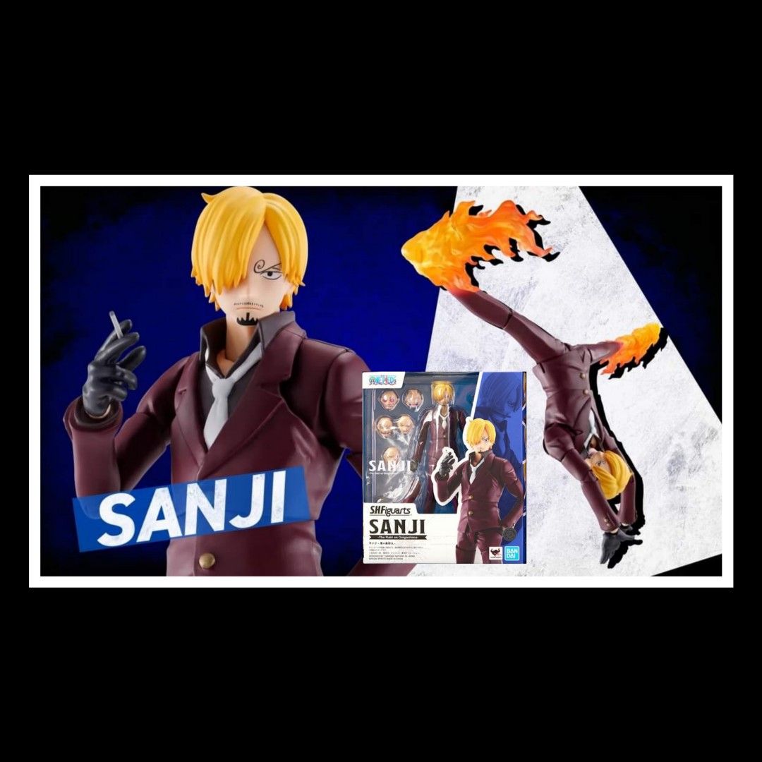 SHF S.H.Figuarts One Piece Sanji (The Raid on Onigashima), Hobbies ...