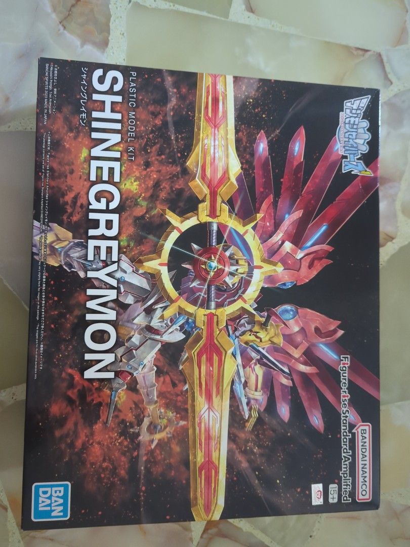 Shinegreymon figure-rise standard Amplified plastic model kit, Hobbies ...