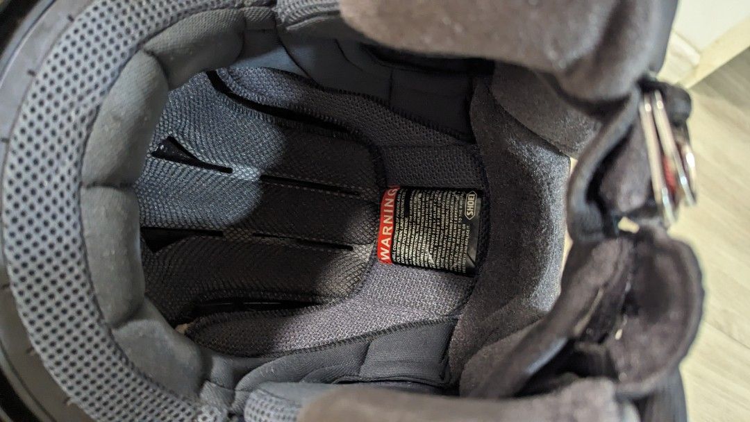 Shoei Neotec II Matt Blue (S), Motorcycles, Motorcycle Accessories on ...