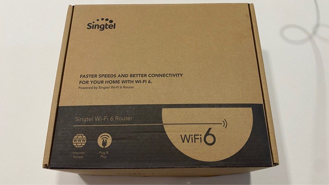 Singtel Wi-Fi 6 Router, Computers & Tech, Parts & Accessories, Other ...