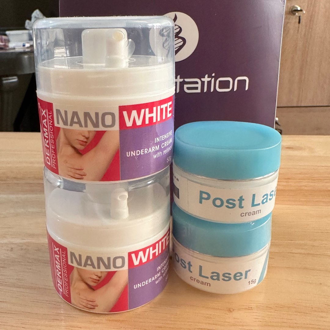 Skinstation post laser and nano white cream, Beauty & Personal Care ...