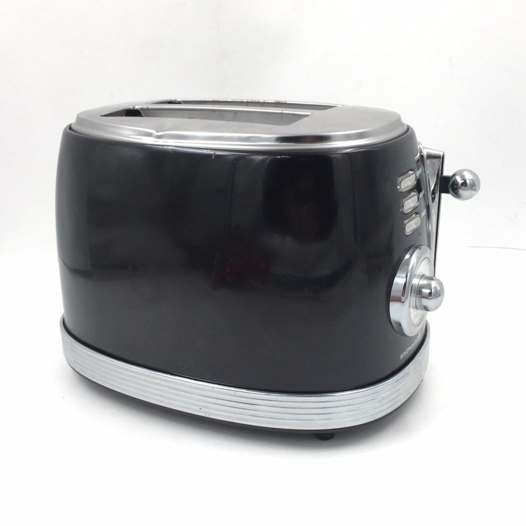 SMITH+NOBEL 2-Slice Black Retro Toaster 220volts, TV & Home Appliances ...