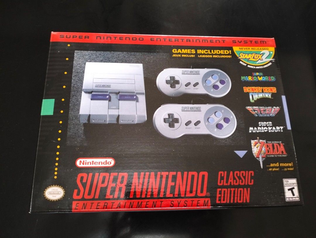 SNES Nintendo Classic Mini: Super Nintendo Entertainment System, Video ...