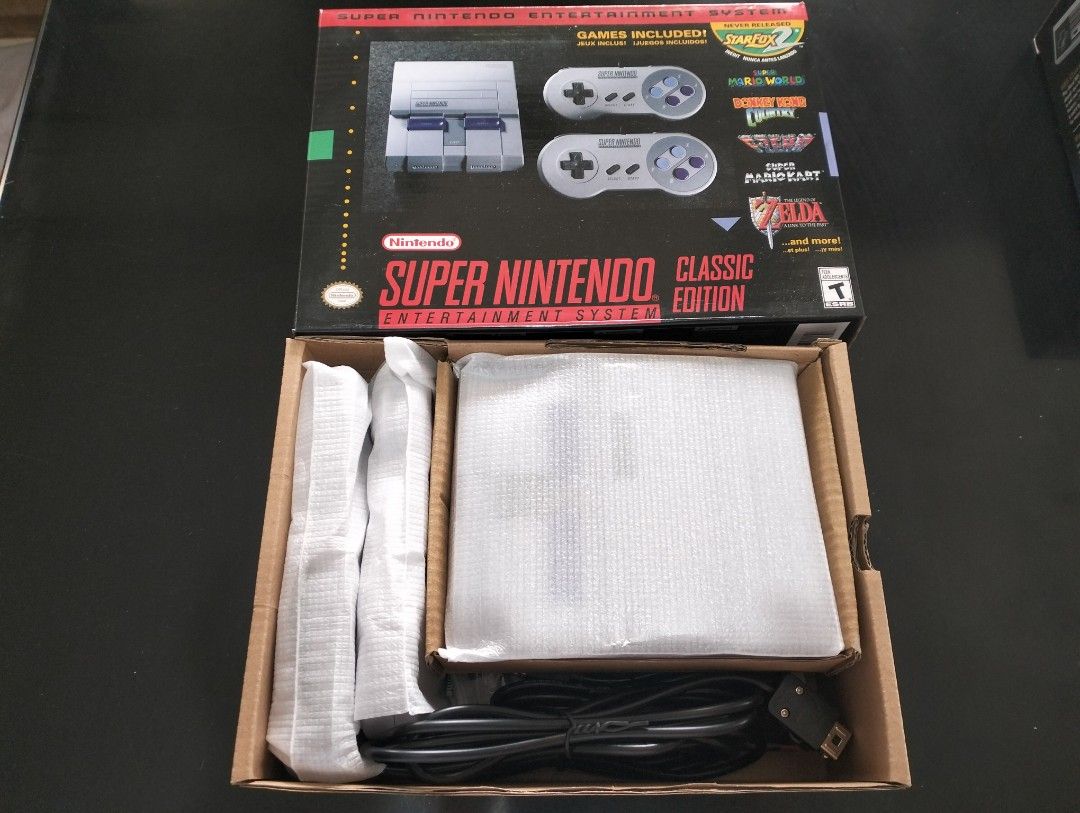 SNES Nintendo Classic Mini: Super Nintendo Entertainment System, Video ...