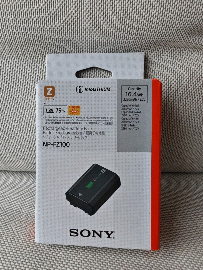 Sony NP-FZ100 Brand New, Photography, Photography Accessories, Batteries & Chargers on Carousell