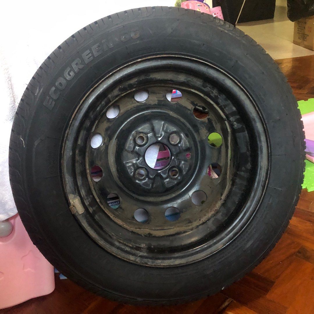 Spare tire, Car Parts & Accessories, Mags and Tires on Carousell