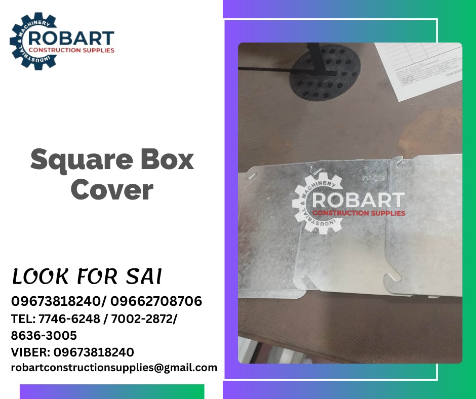 Square Box Cover, Commercial & Industrial, Construction Tools ...