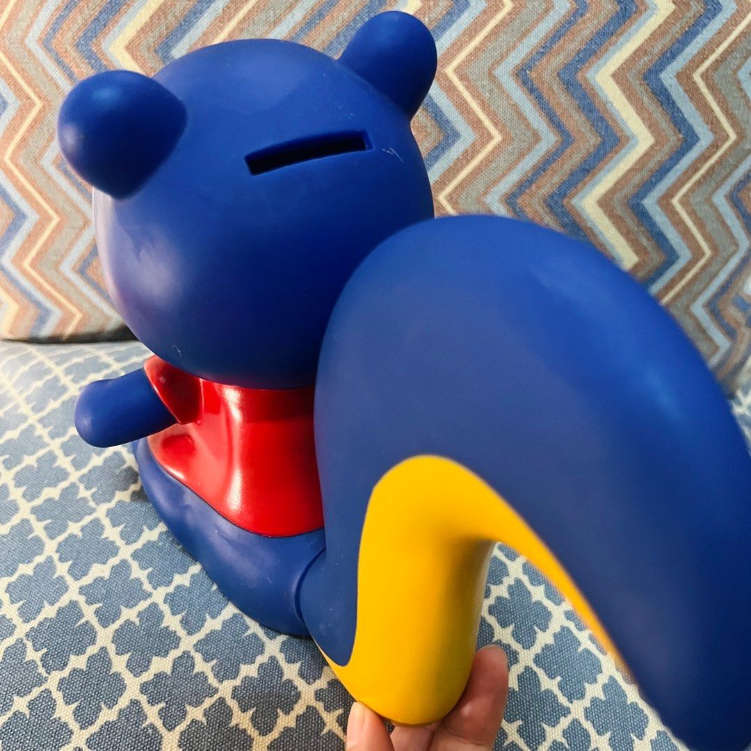 SQUIRREL COINBANK, Hobbies & Toys, Memorabilia & Collectibles, Vintage ...