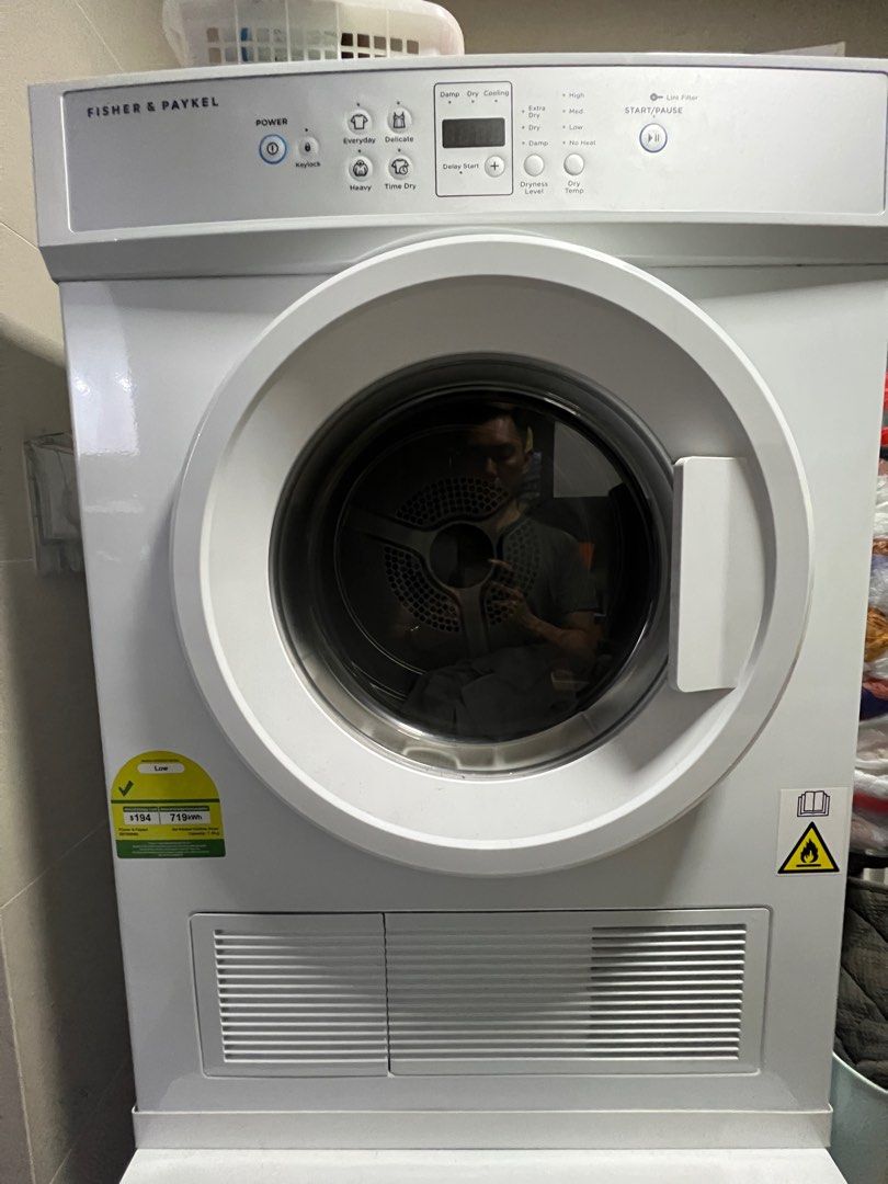 Stand-alone dryer Fisher & Paykel DE7060M2, TV & Home Appliances ...