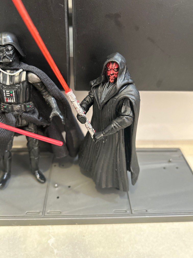 Star Wars 3.75 inch Sith Lords including Emperor with throne Darth ...