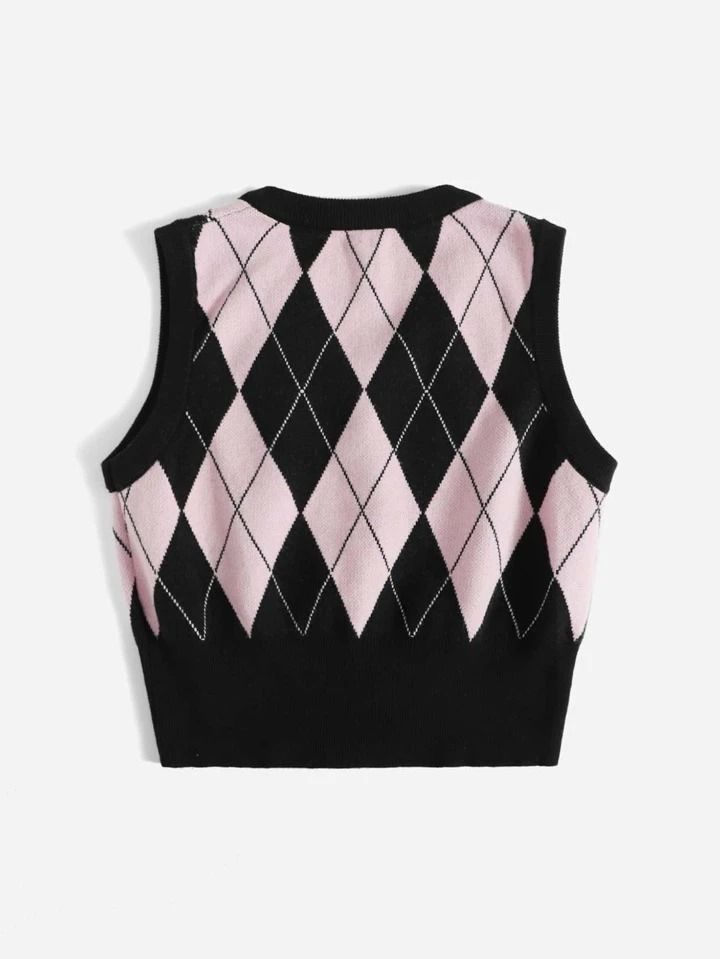 Steal My Style BlackPink Rose Argyle in Pink, Women's Fashion, Tops ...