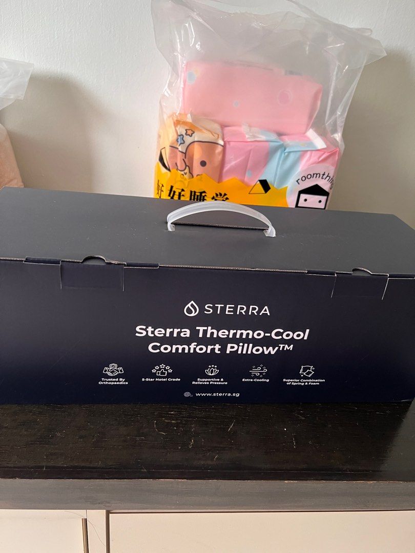Sterra Therma Cool Pillow, Furniture & Home Living, Bedding & Towels on ...
