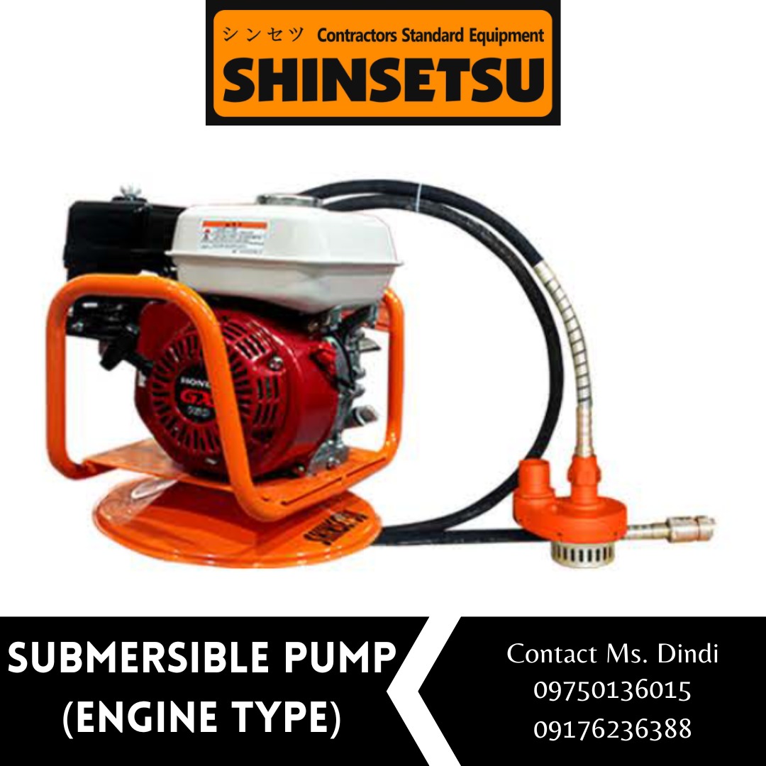 SUBMERSIBLE PUMP (ENGINE TYPE), Commercial & Industrial, Industrial ...