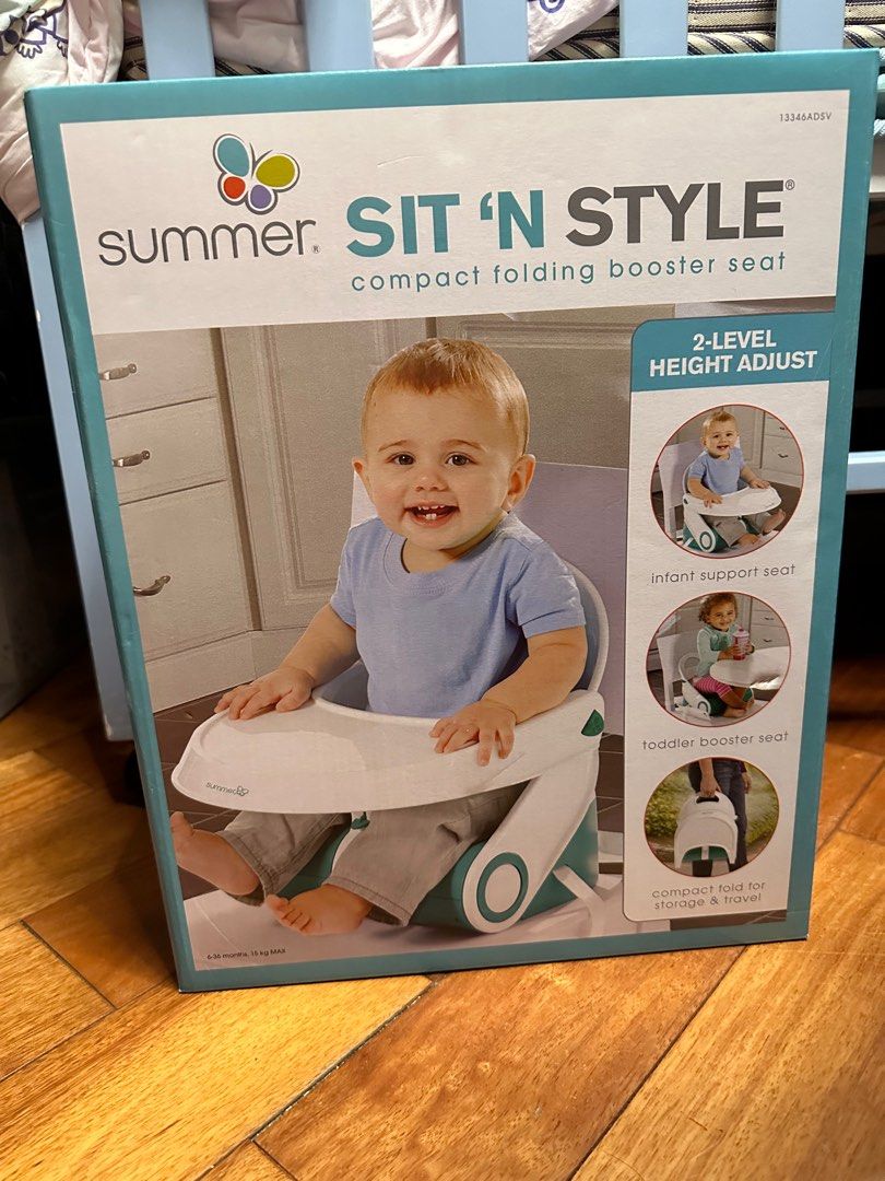 Summer Sit’N Style 多用途BB櫈，食飯櫈，便携式, 兒童＆孕婦用品, 兒童傢具, 兒童傢具 - 桌子及椅子 - Carousell