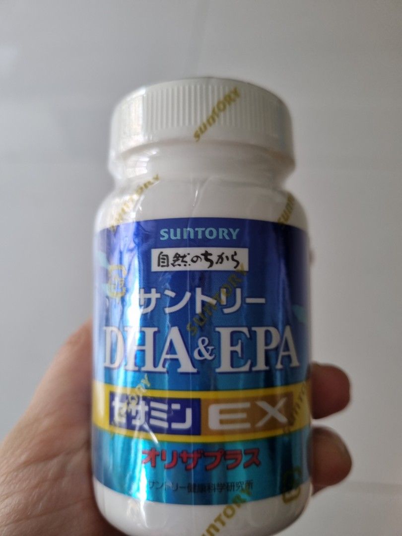 Suntory DHA & EPA, Health & Nutrition, Health Supplements, Vitamins ...