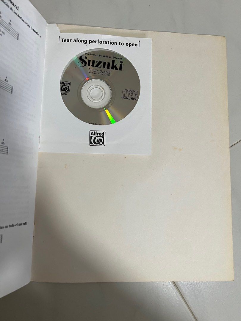 Suzuki Violin Vol 1, Hobbies & Toys, Music & Media, Music Scores on ...