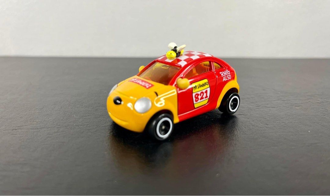 Takara Tomy Tomica Disney Motors DM-18 Winnie The Pooh Racing Corotto Diecast Model Car, Hobbies ...