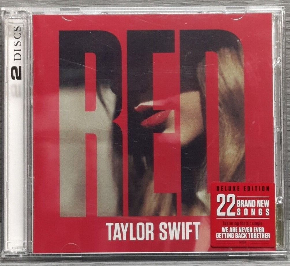 Taylor Swift : Red (Deluxe 22 Tracks 2CD Edition) + 6 Bonus Tracks ...