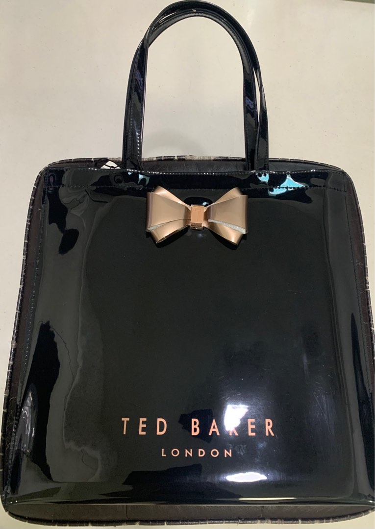 Ted baker london icon black tote bag, Women's Fashion, Bags & Wallets ...