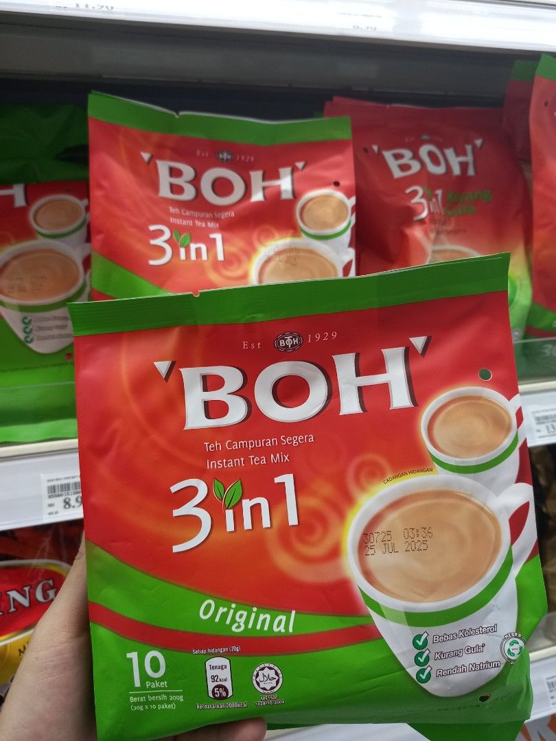 Teh BOH / Thai Tea Malaysia, Makanan & Minuman, Makanan Instan di Carousell