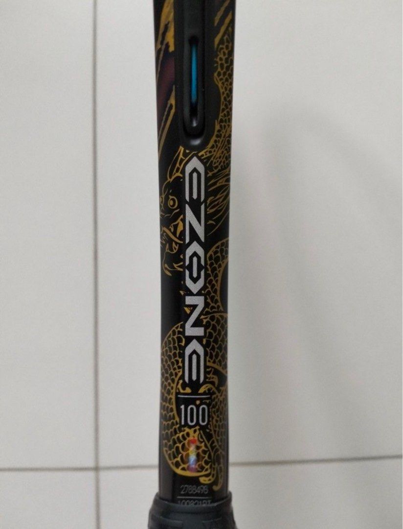 Tennis Racket Ezone Yonex 100, Sports Equipment, Sports & Games, Racket & Ball Sports on Carousell