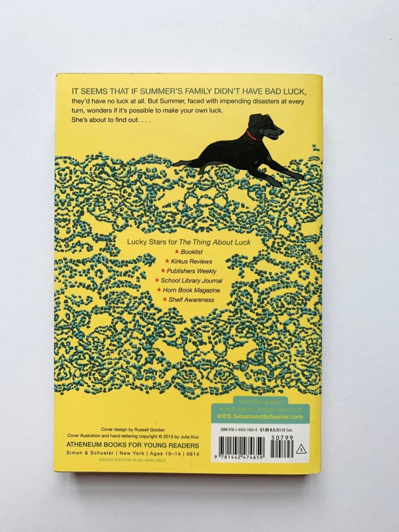 The Thing About Luck - Cynthia Kadohata Illustrations by Julia Kuo ...