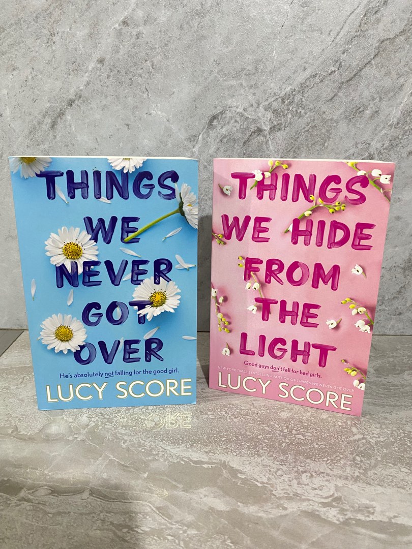 SET Things We Never Got Over (#1) Things We Hide From The Light (#2 ...