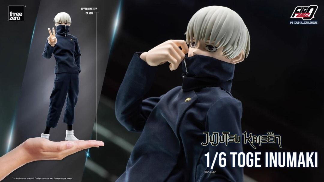 Threezero - Jujutsu Kaisen - Toge Inumaki (Action Figure ), Hobbies ...