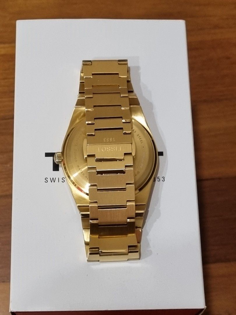 Tissot PRX (Quartz) Yellow Gold 40 mm / FSOT, Men's Fashion, Watches ...