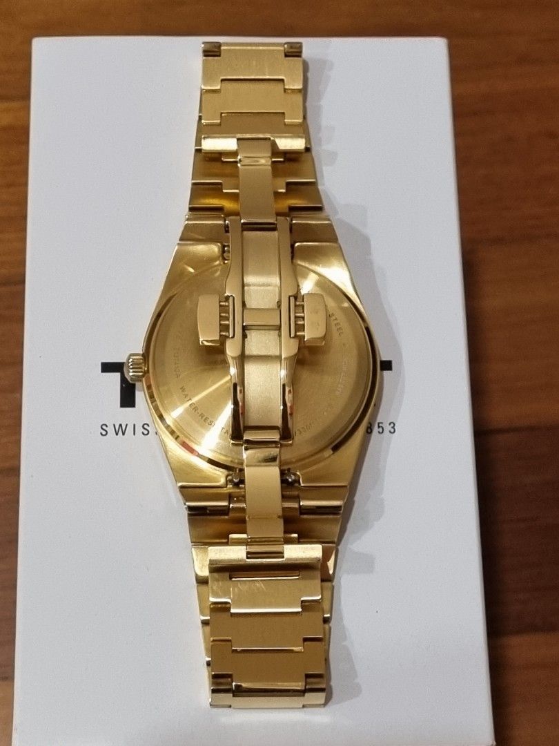 Tissot PRX (Quartz) Yellow Gold 40 mm / FSOT, Men's Fashion, Watches ...