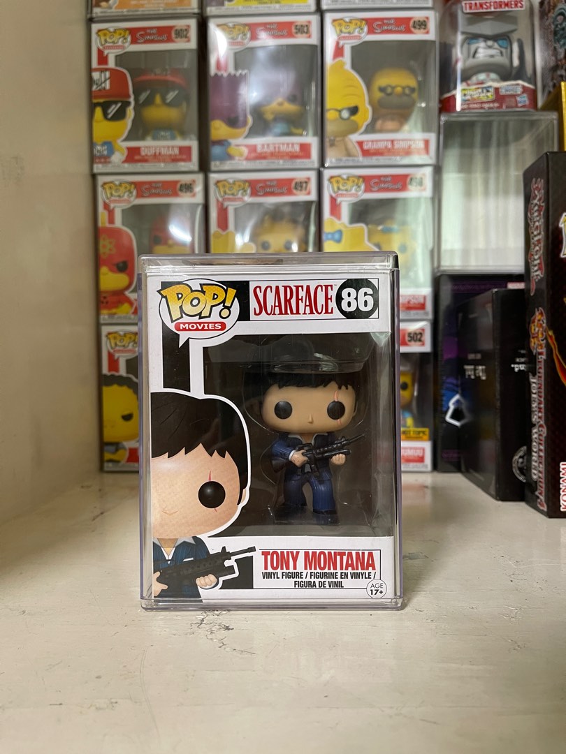 Tony Montana Scarface Funko Pop, Hobbies & Toys, Toys & Games on Carousell