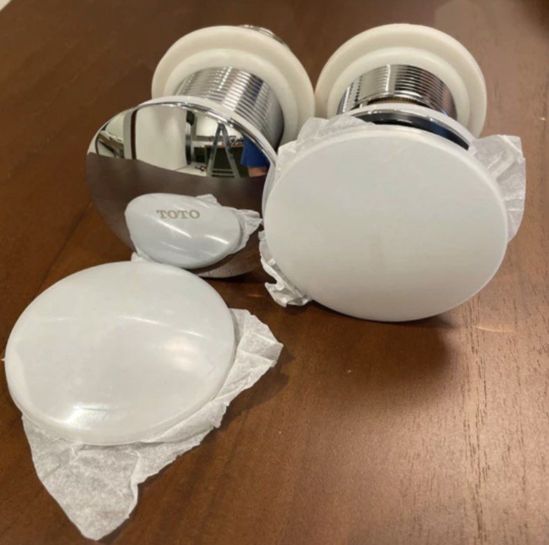 TOTO pop up waste without overflow hole, Furniture & Home Living ...