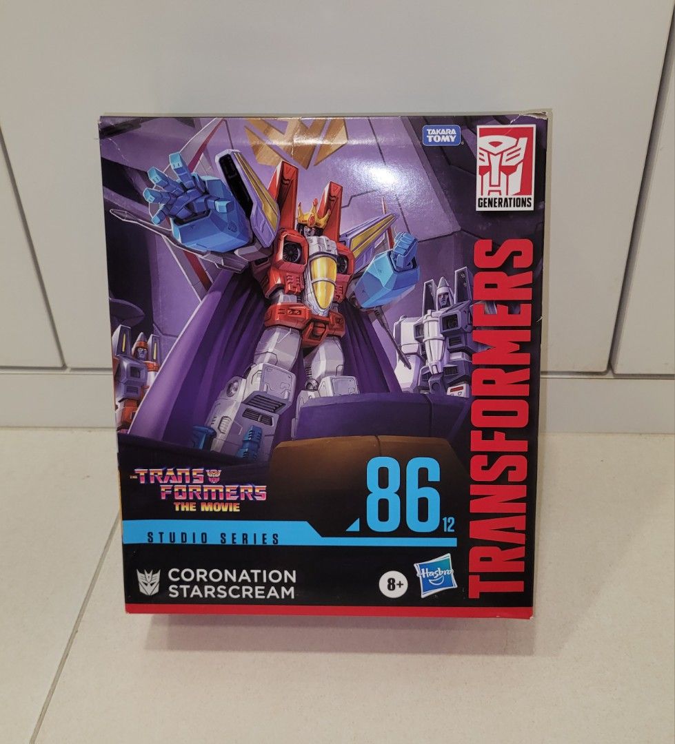Transformers Studio series Coronation starscream Cape Crown throne ...