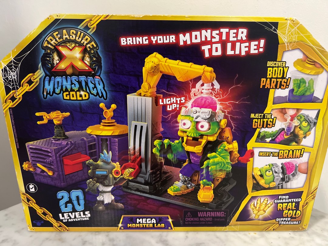 Treasure Monster Gold, Hobbies & Toys, Toys & Games on Carousell