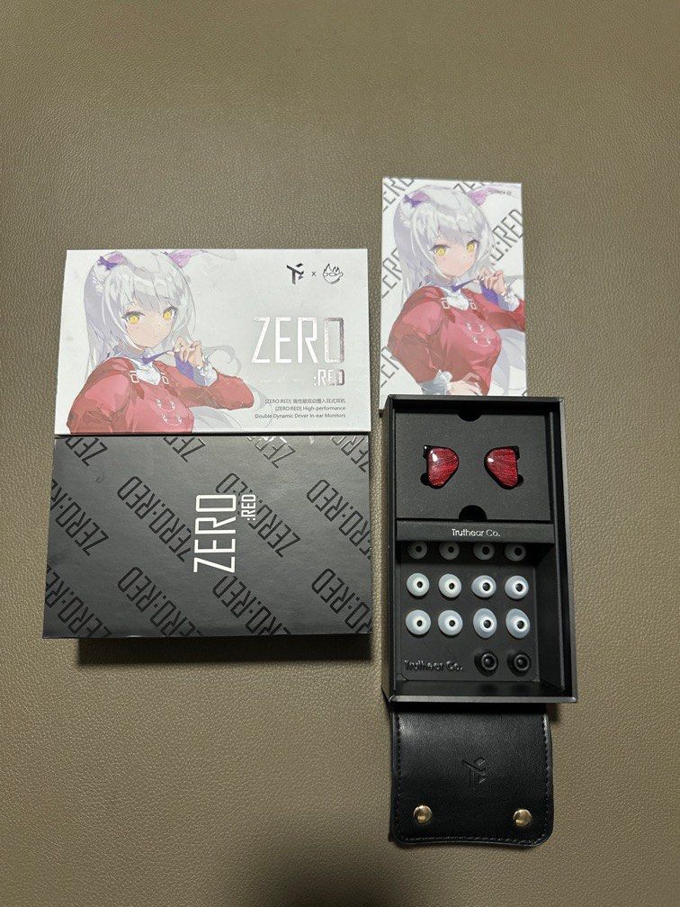 Truthear X Crinacle Zero : Red, Audio, Earphones on Carousell
