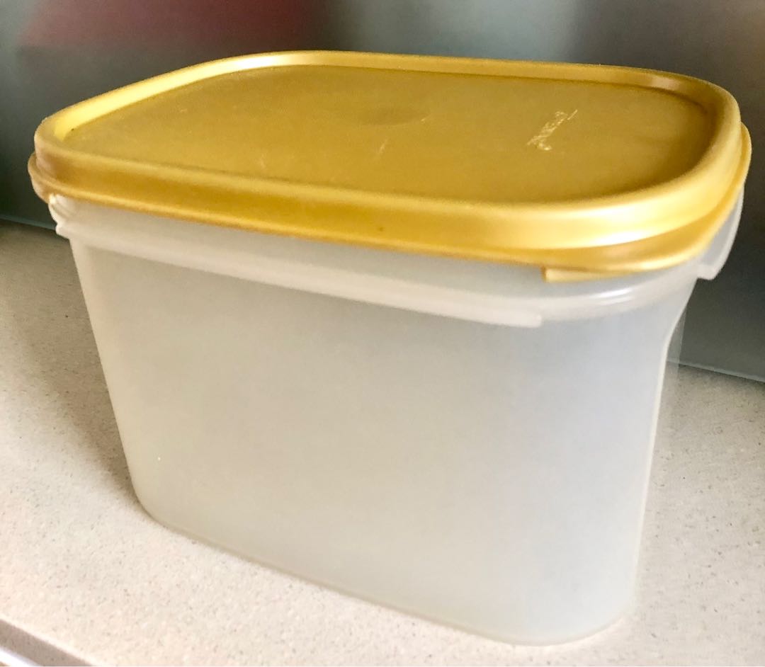 Tupperware Rectangular Sweet Box, Furniture & Home Living, Kitchenware ...