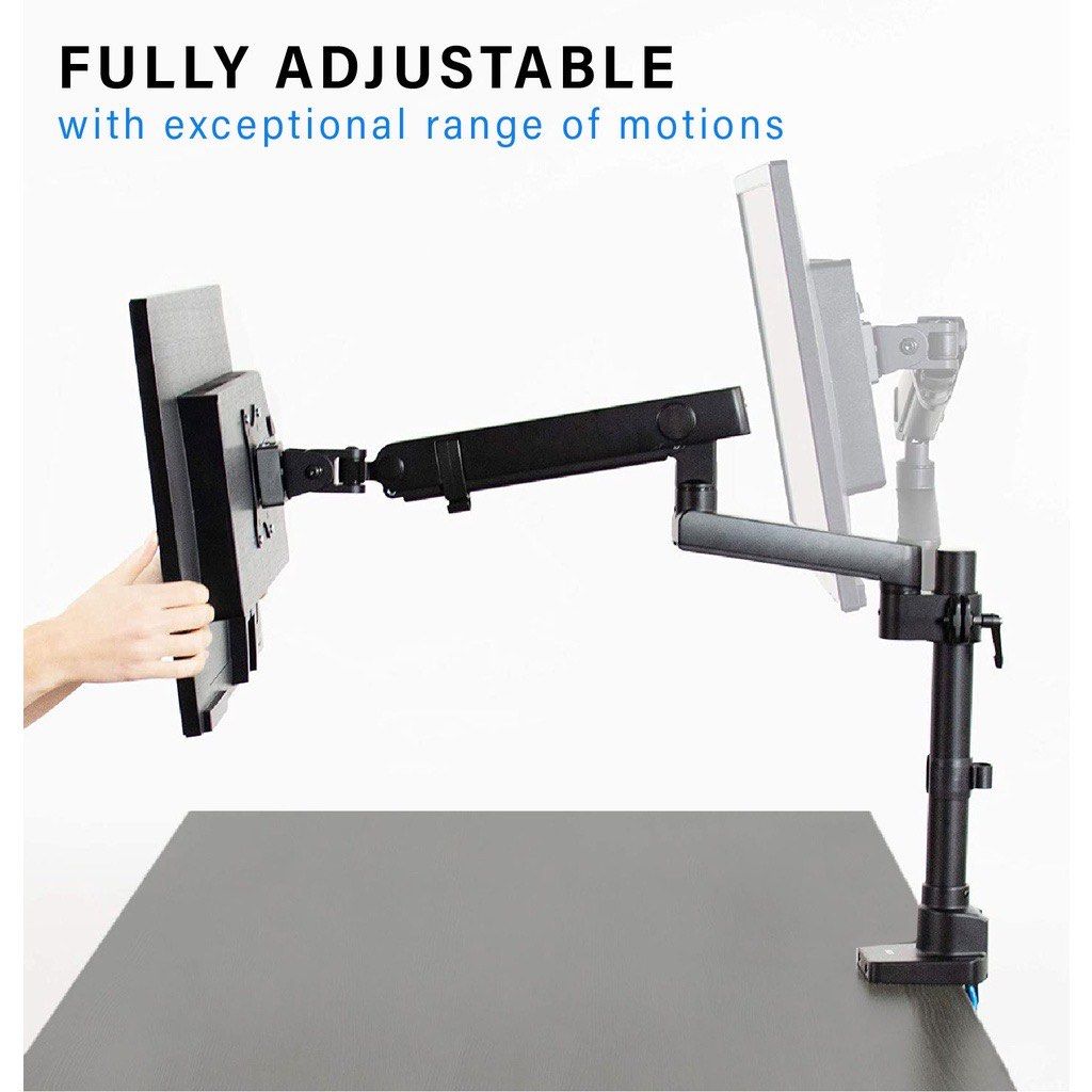 ULTi Premium Aluminium Full Motion Single Monitor Arm, Computers & Tech ...