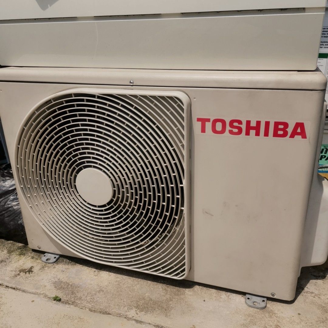 [USED] TOSHIBA 1.0 HP AIR COND COMPRESSOR OUTDOOR ONLY, TV & Home ...