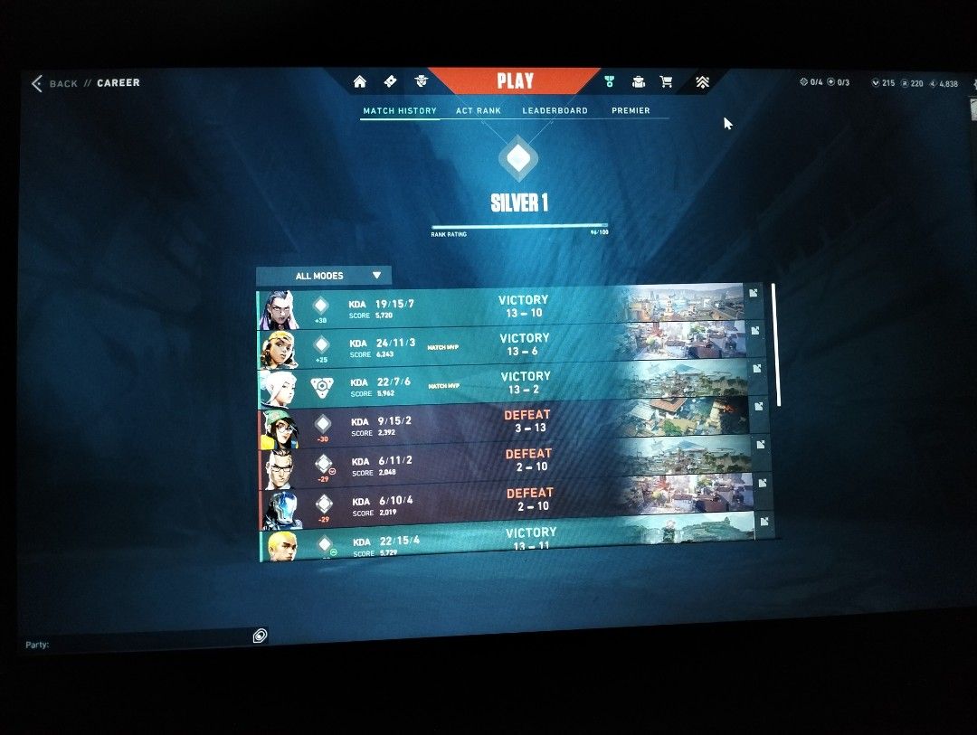 Valorant Silver 1 Acc, Video Gaming, Video Games, Others on Carousell