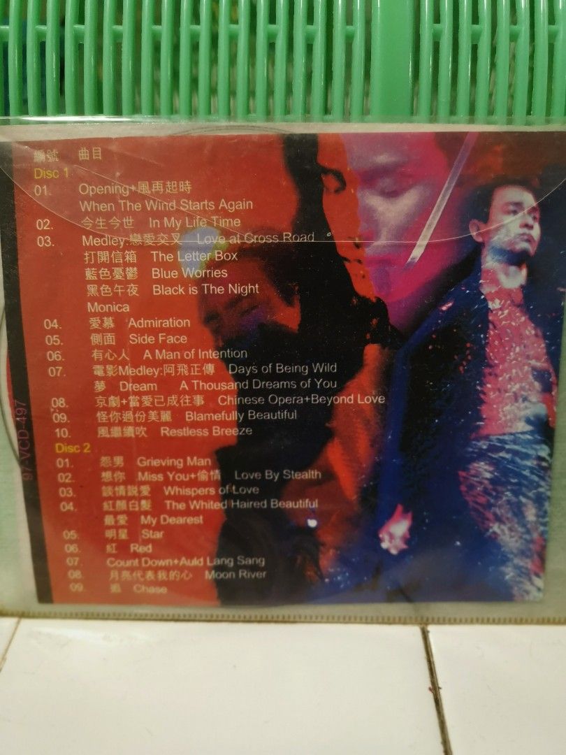 VCD Leslie Cheung 张国荣 96-97 演唱会, Hobbies & Toys, Music & Media, CDs & DVDs on Carousell