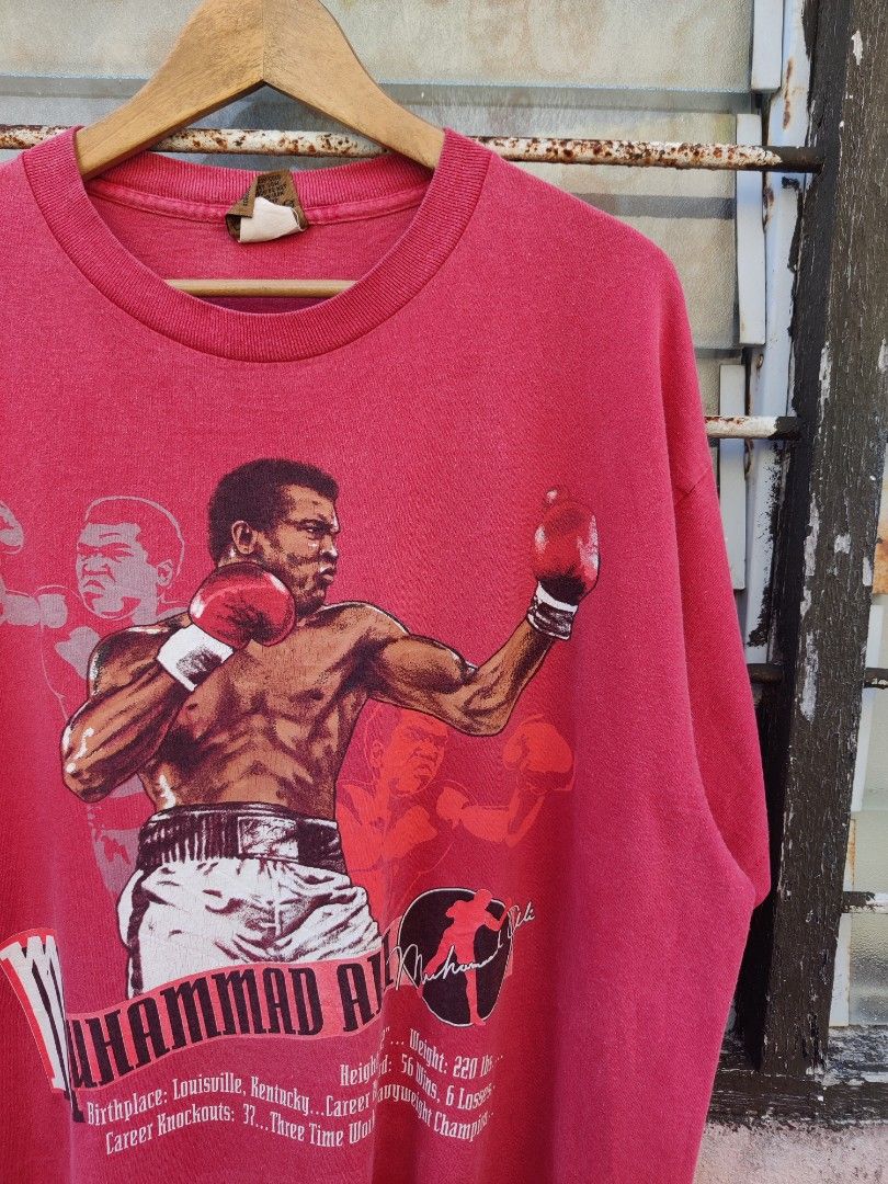 Vintage Muhammad Ali Boxing Nutmeg USA Shirt, Men's Fashion, Tops ...
