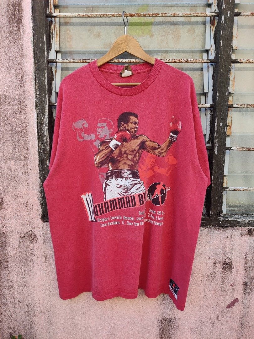 Vintage Muhammad Ali Boxing Nutmeg USA Shirt, Men's Fashion, Tops ...