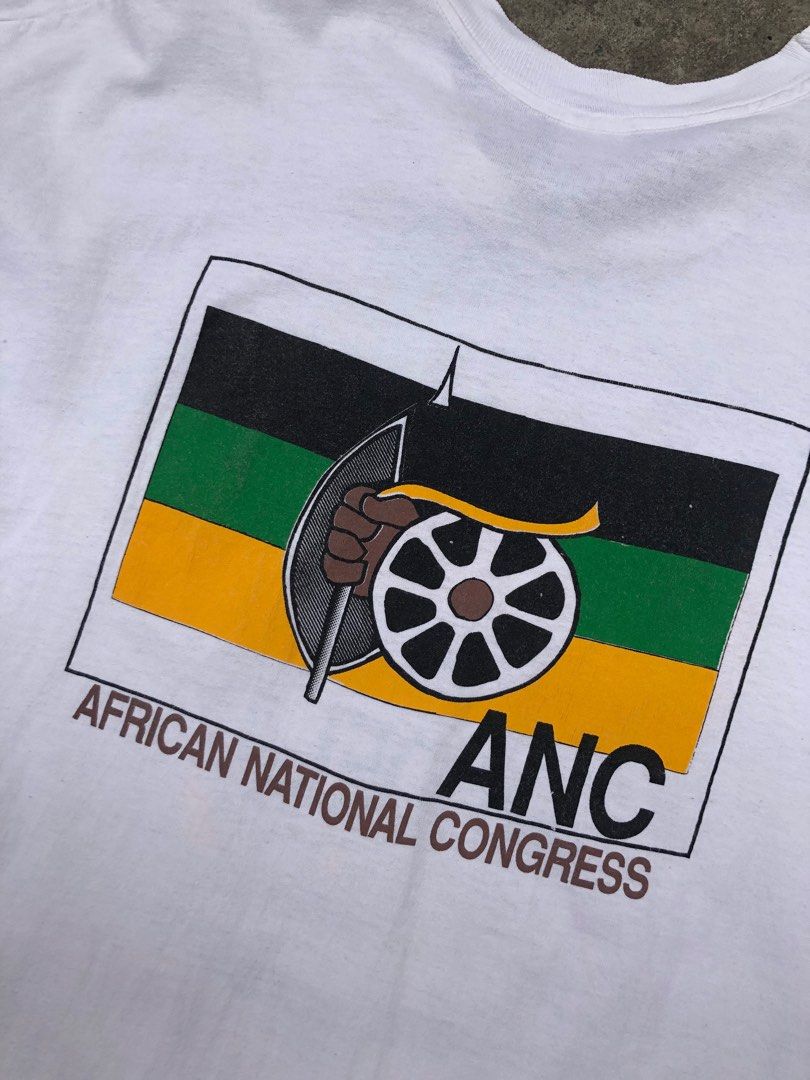Vintage President Nelson Mandela Shirt ANC, Men's Fashion, Tops & Sets ...