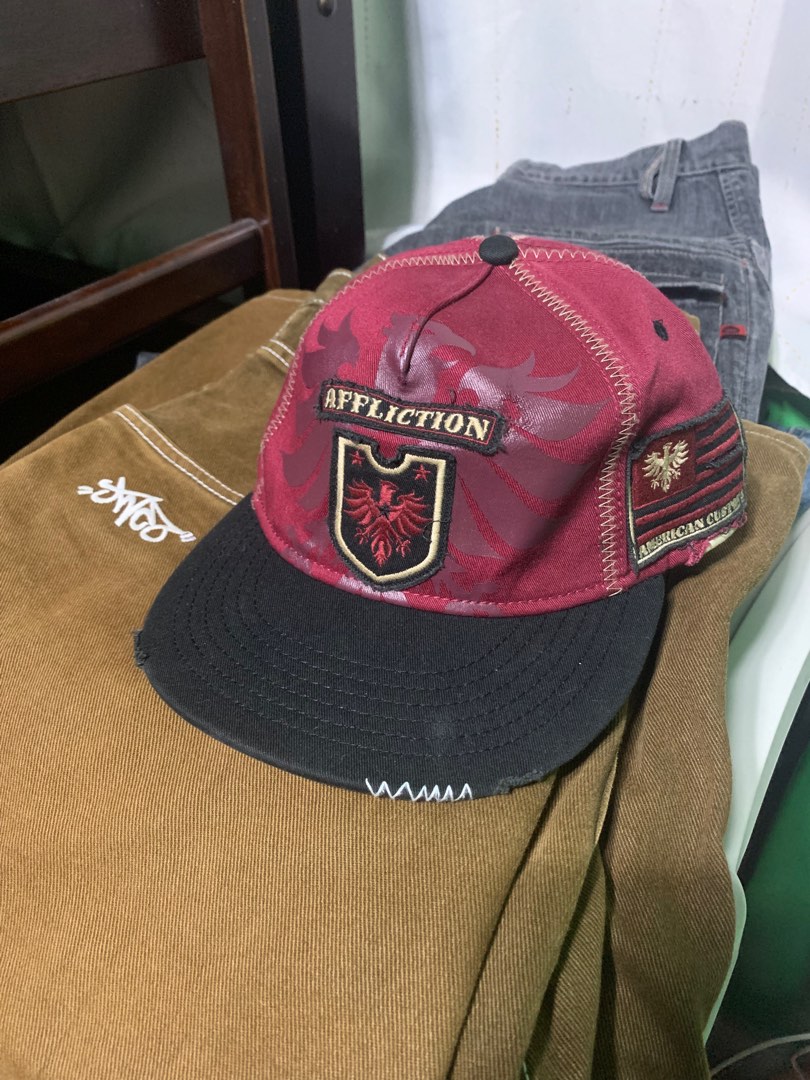 Vintage Rare Affliction Hat, Men's Fashion, Watches & Accessories, Caps ...