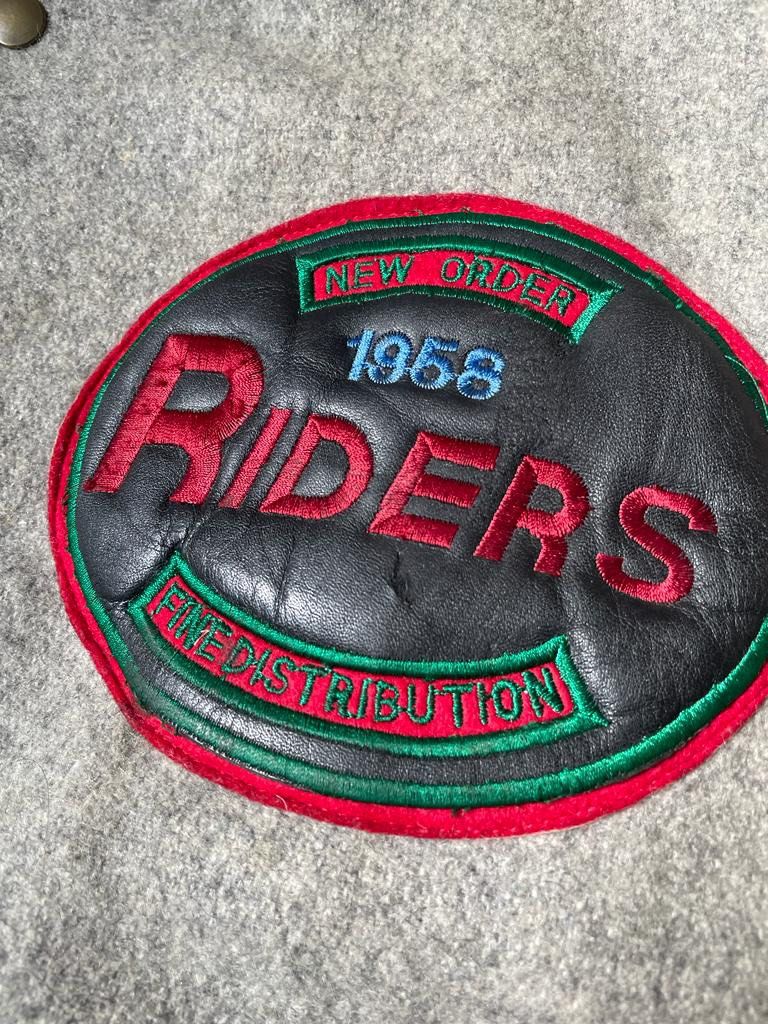 vintage riders varsity jacket, Men's Fashion, Coats, Jackets and ...