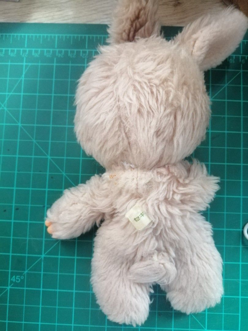 Vintage Sekiguchi Monchichi Rabbit stufftoy plushie, Hobbies & Toys ...