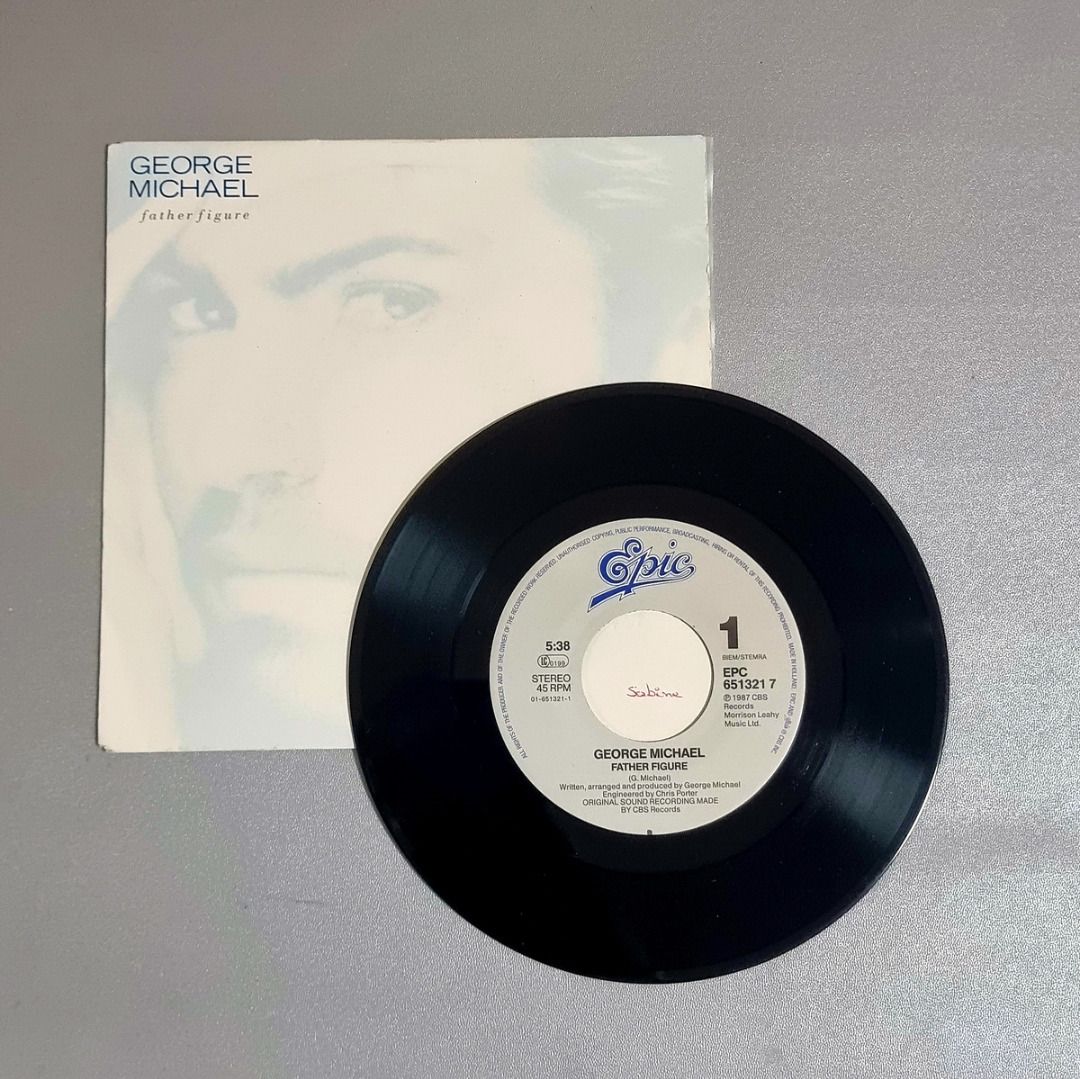 [Vinyl 7"] George Michael – Father Figure (Holland), Hobbies & Toys ...