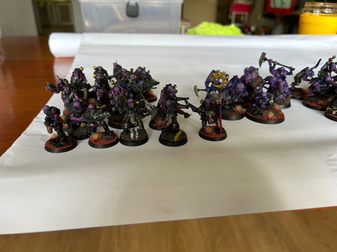 Warhammer 40k army GSC genestealer cult 1000points 1k, Hobbies & Toys ...